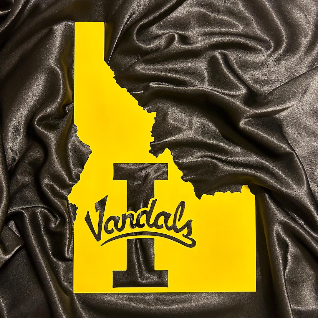 University of Idaho Vandals/idaho Metal Sign | Customizable Metal Signs ...