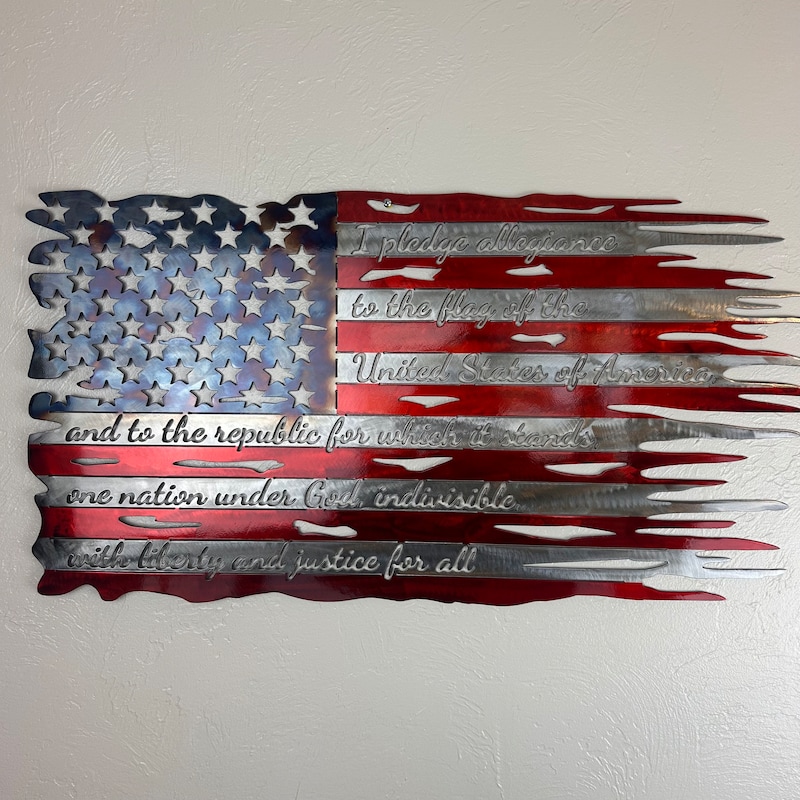 Metal American Flag - Etsy