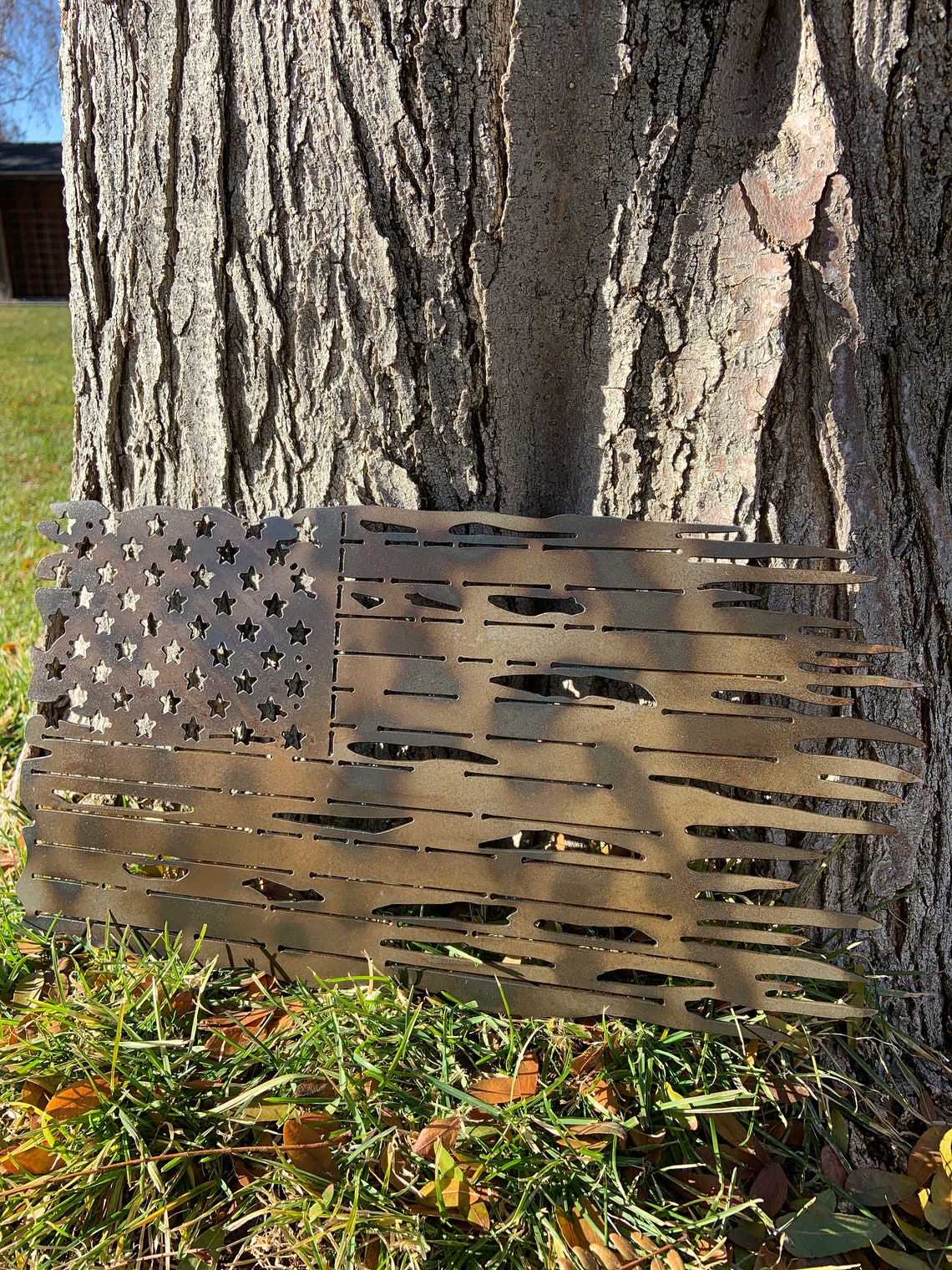 American Flag Metal Sign Customizable Metal Signs - Etsy