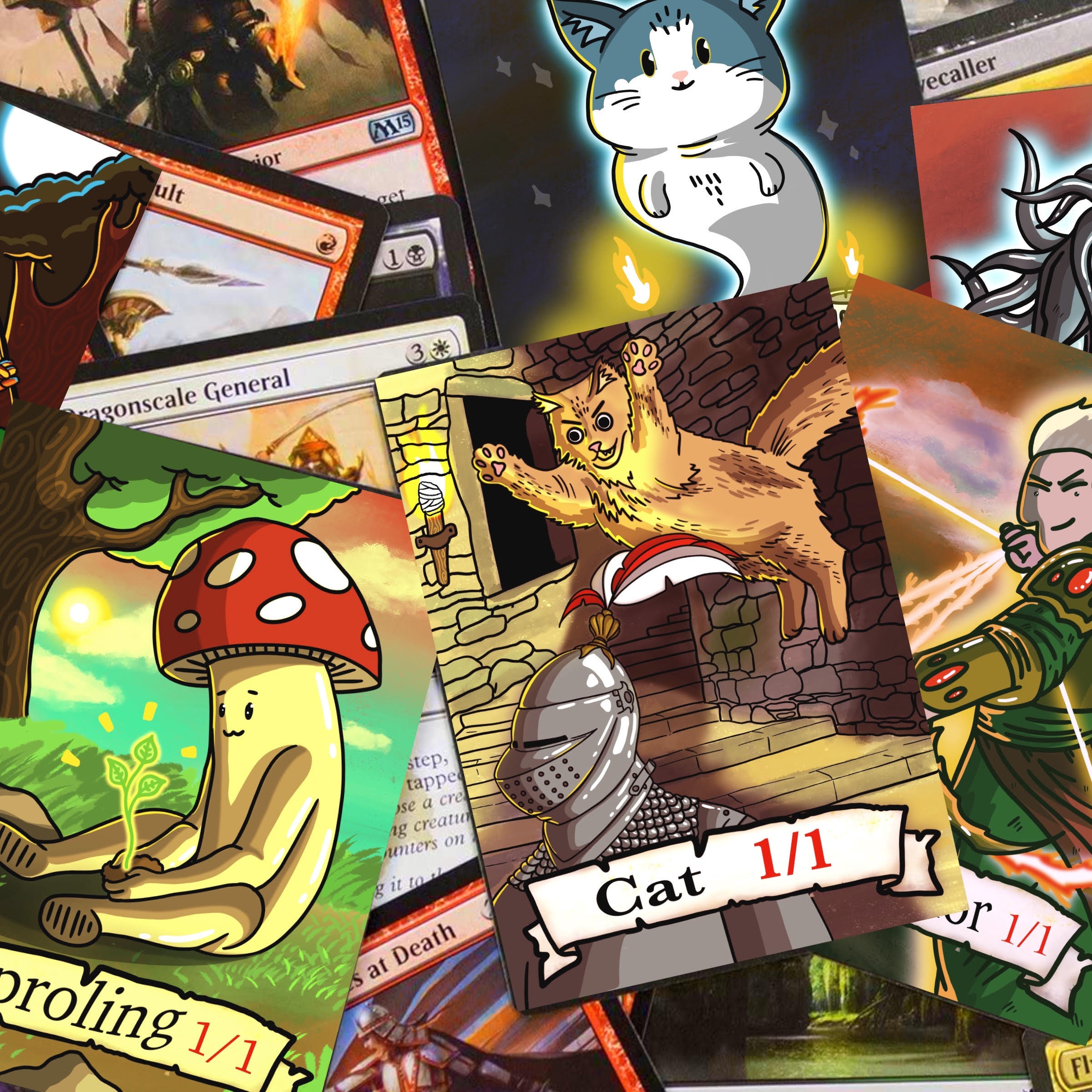 5 Scute Swarm Tokens for Magic the Gathering - Etsy