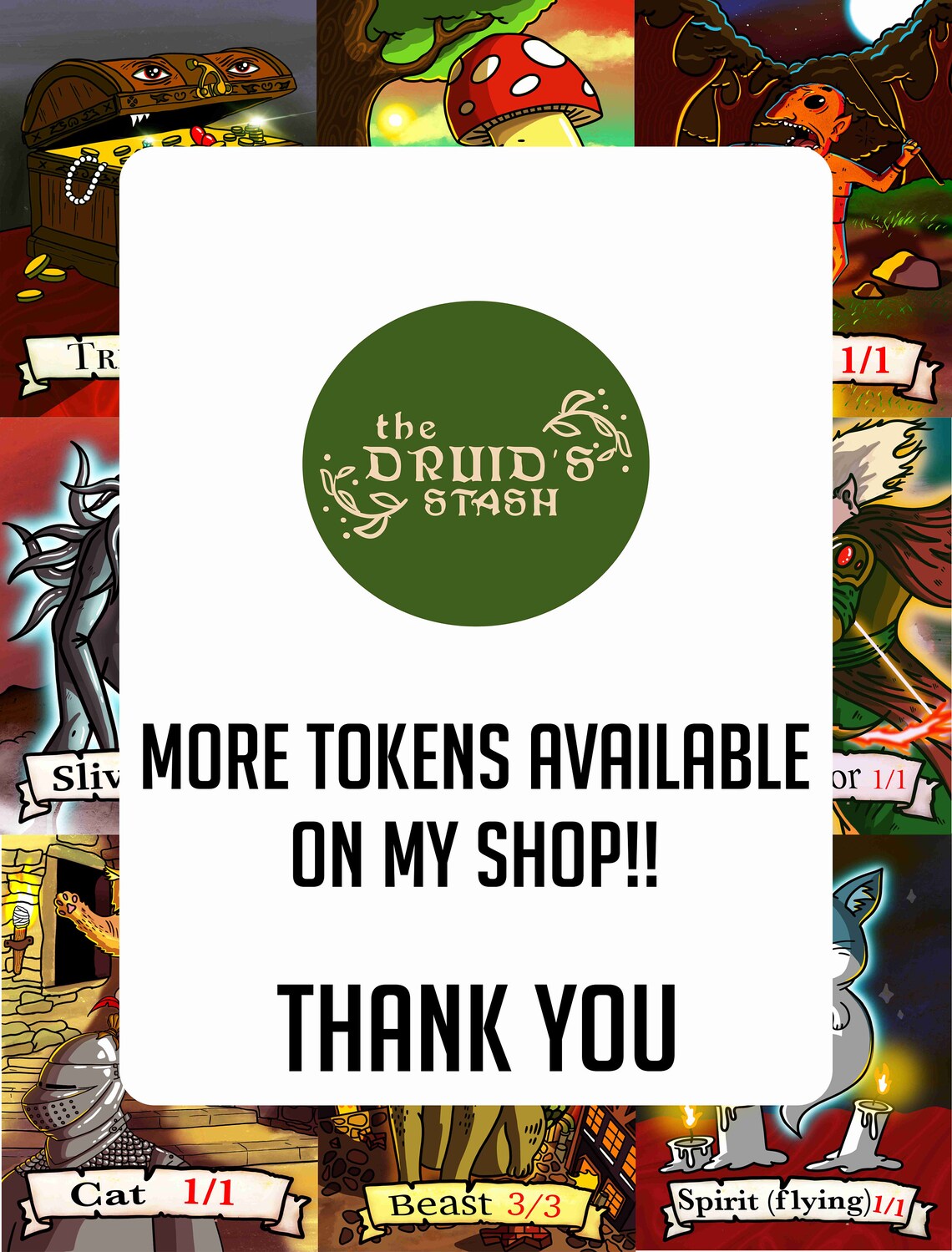 5 Insect Tokens for Magic the Gathering - Etsy