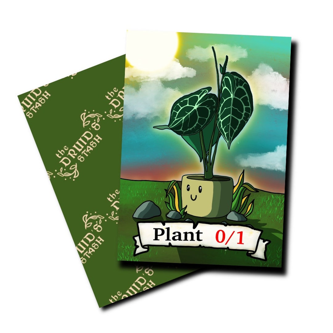 5 Plant Tokens for Magic the Gathering - Etsy