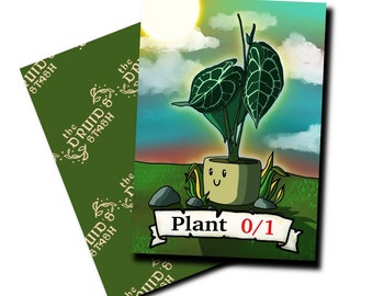 5 Plant Tokens for Magic the Gathering - Etsy