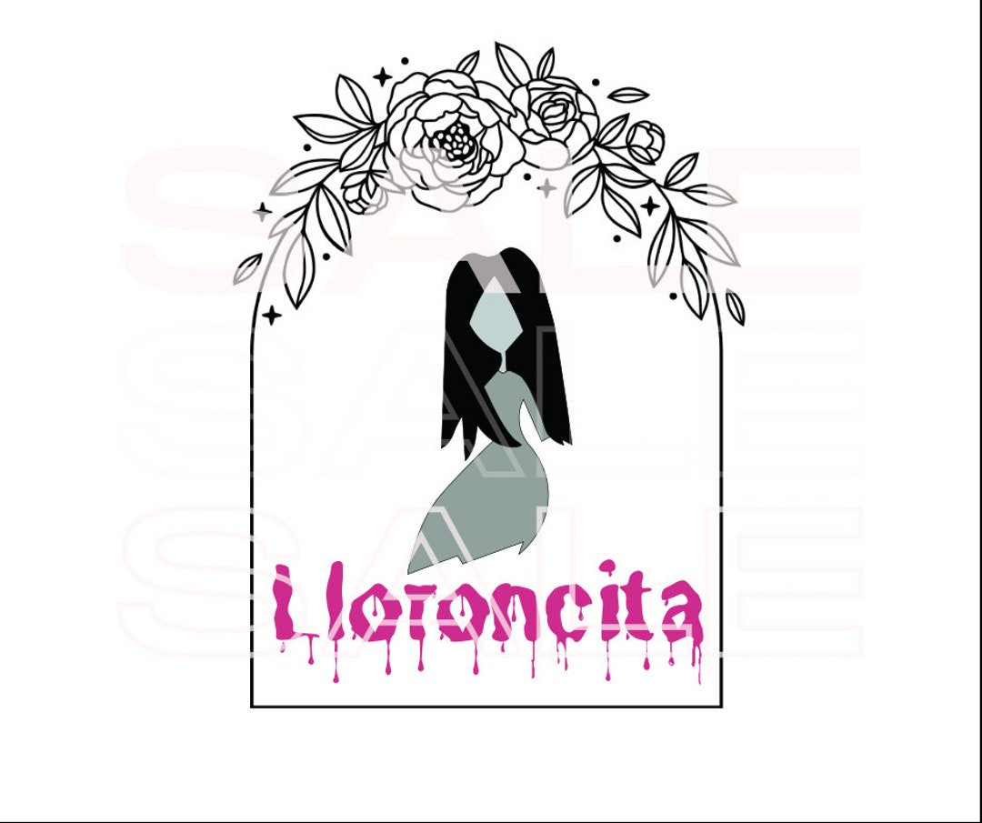 La Llorona SVG Mexican Legend Lloroncita Girl - Etsy