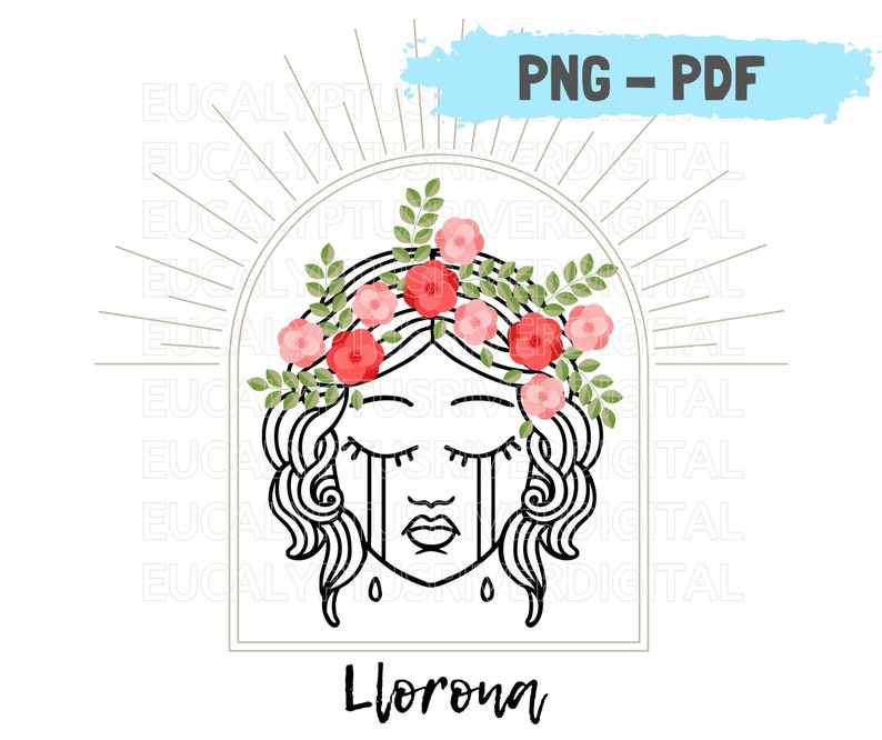 La Llorona Lloroncita Mexican Latinx Legend Llorona - Etsy