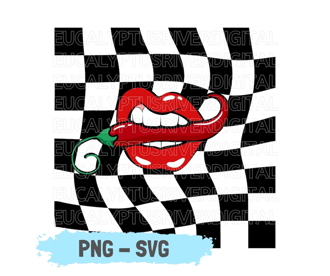 Spicy Mouth | Chilli | Lips | Digital Download | Bite Me | Halloween ...