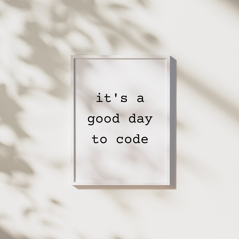 Physical Programmer Print Wall Art Modern Poster Quote - Etsy