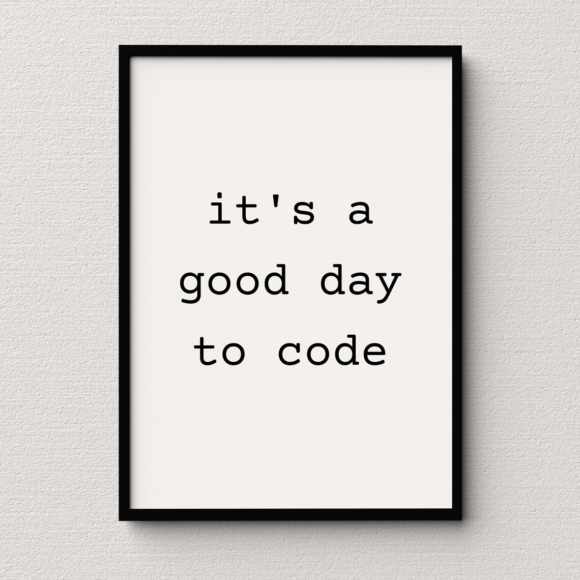 Physical Programmer Print Wall Art Modern Poster Quote Computer Science ...