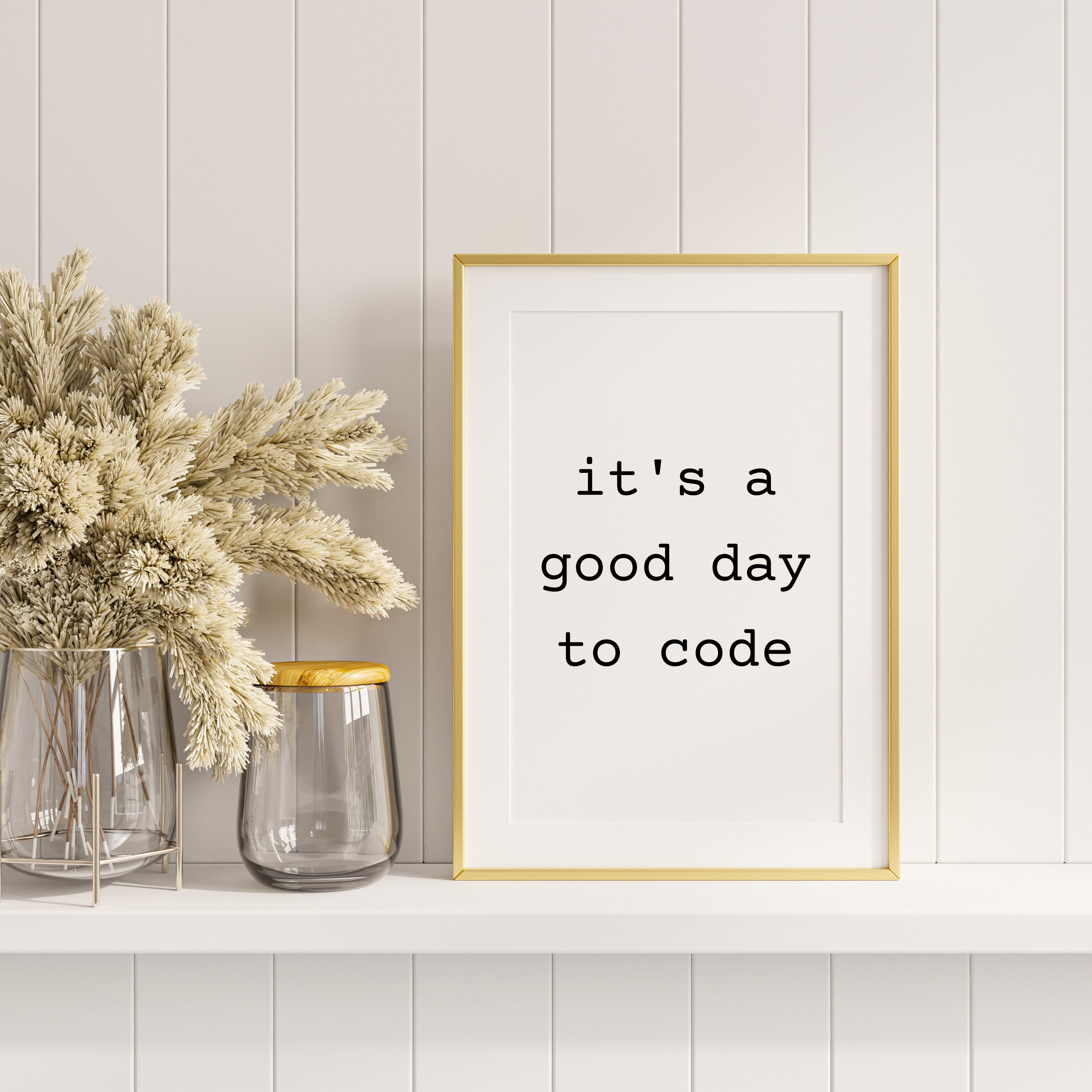 Physical Programmer Print Wall Art Modern Poster Quote Computer Science ...