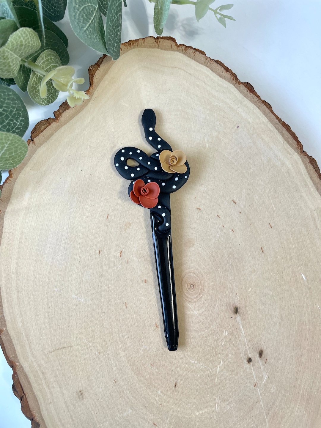 Snake Plant Stake Polymer Clay Plant Markers Garden Gift Gift for Plant ...