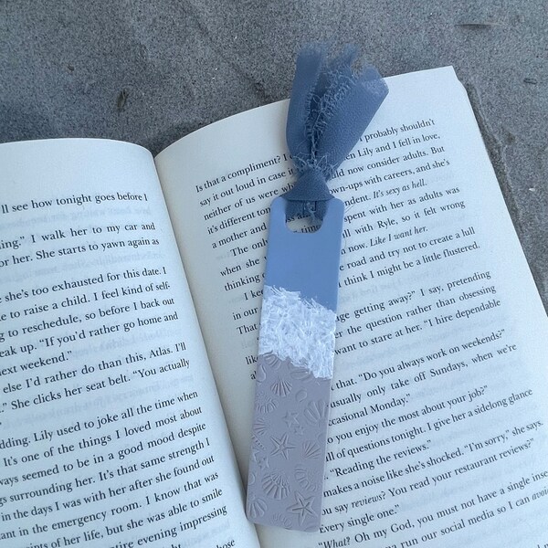 Clay Bookmark - Etsy