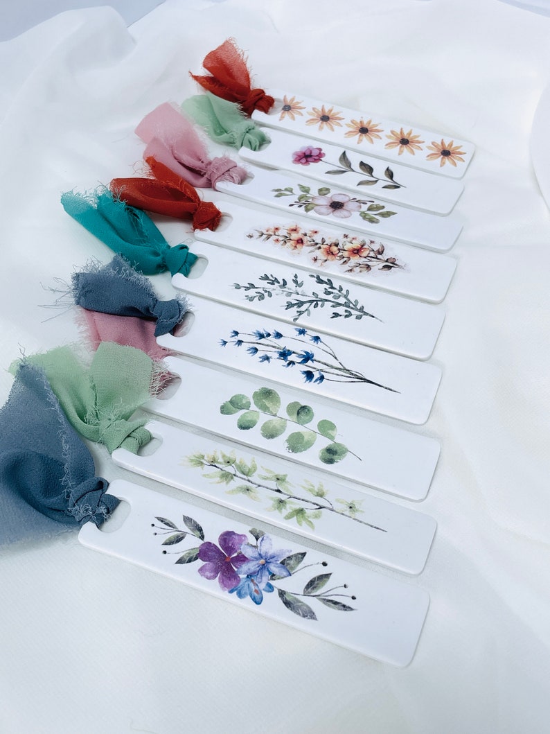 Antique Floral Polymer Clay Bookmark Clay Bookmark Gifts for Book ...