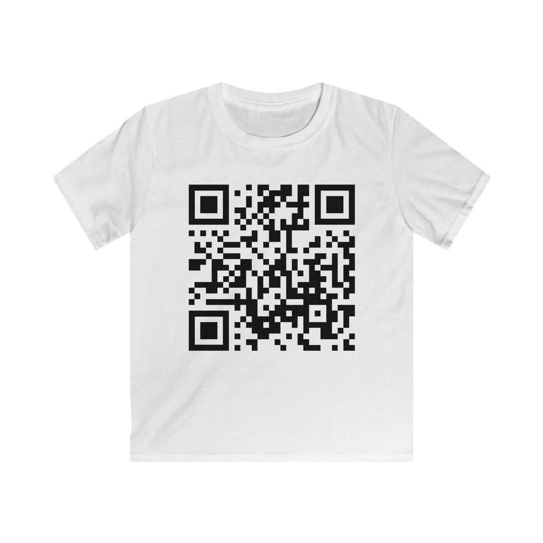 Rick Roll Rickroll QR Code Rick Astley Never Gonna Give You up Youth ...
