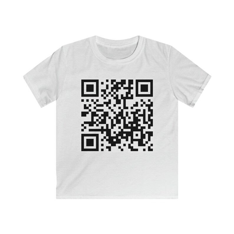 Rick Roll Rickroll QR Code Rick Astley Never Gonna Give You up - Etsy