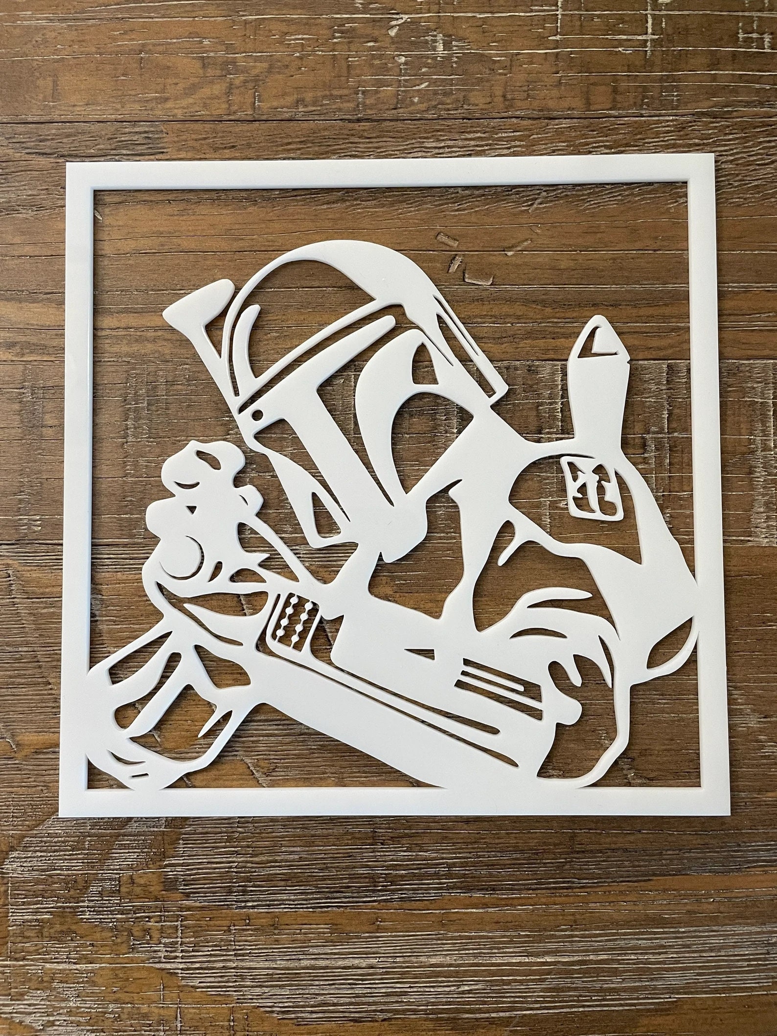 Star Wars Mandalorian Mando Digital Files in SVG, PDF, AI Formats Laser ...