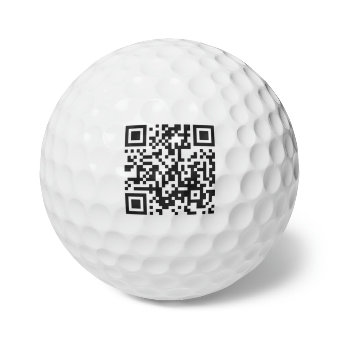 Rick Roll Rickroll QR Code Astley Funny Golf Balls, Set of 6 / Never ...