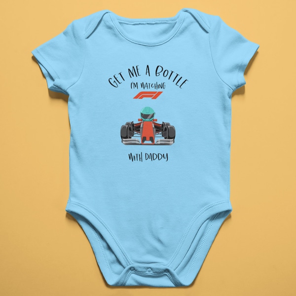 F1 Baby Grow - Etsy UK
