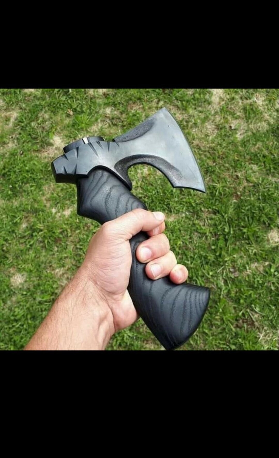 Custom Handmade Mini Viking Axe With Carbon Steel Blade and Ashwood ...