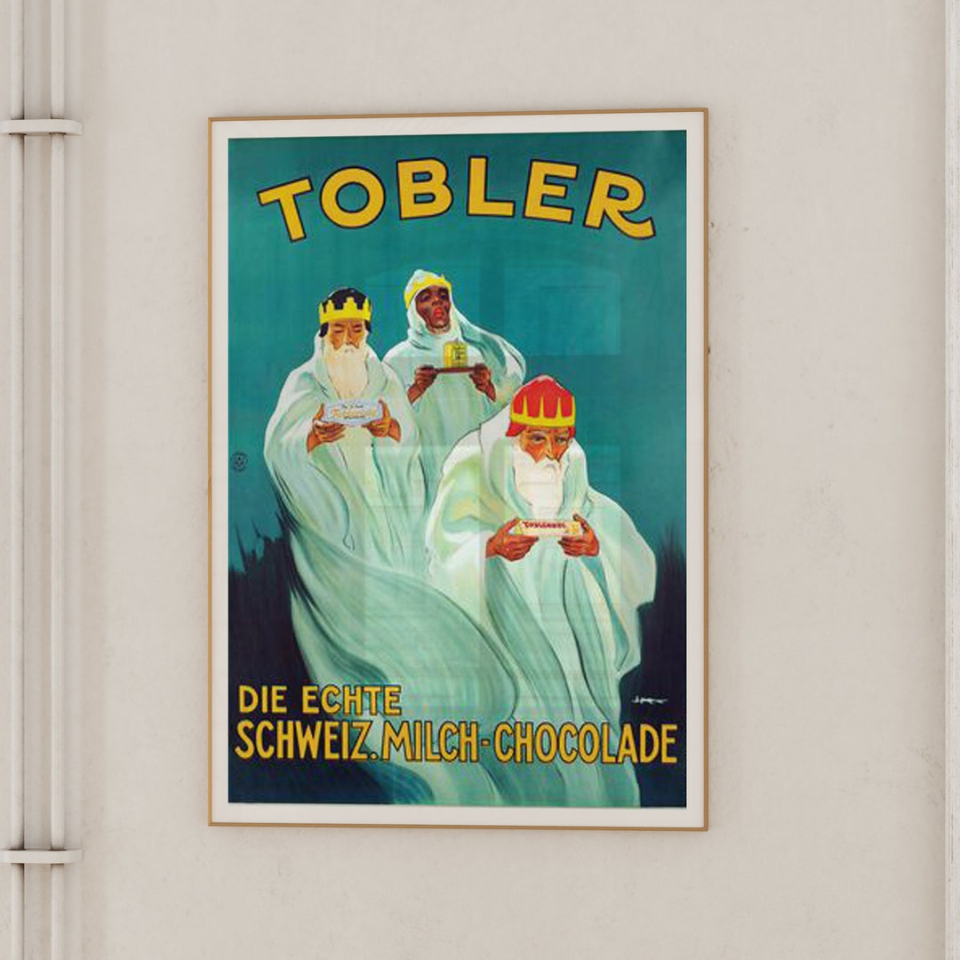 Tobler Vintage Advertising Poster 1940s - Etsy