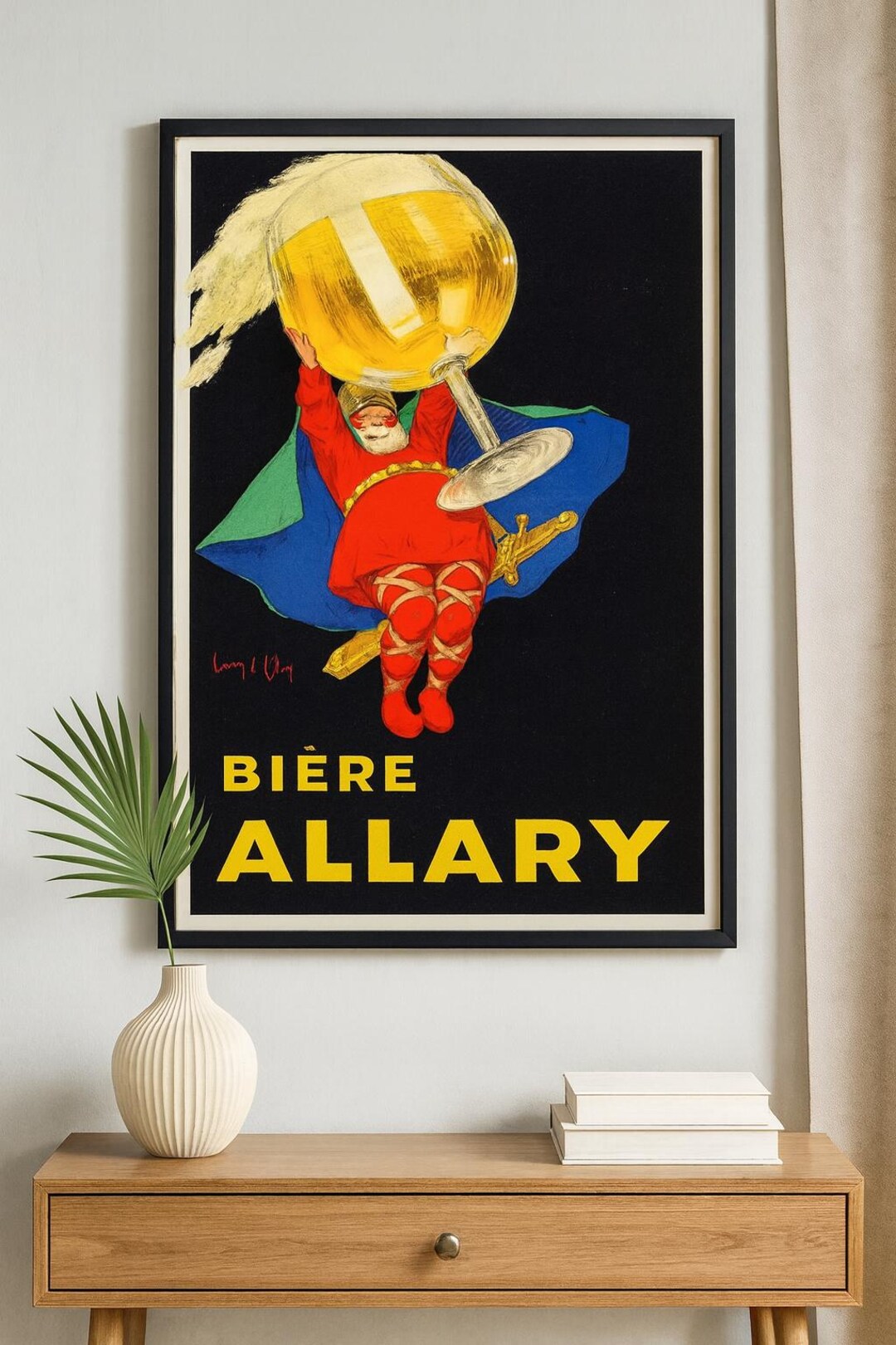 Biere Allary - Vintage French Beer Poster (c.1930s) - Etsy