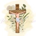 Jesus Christ Watercolor Crucifix | Catholic Wall Art & Gifts | Jesus ...