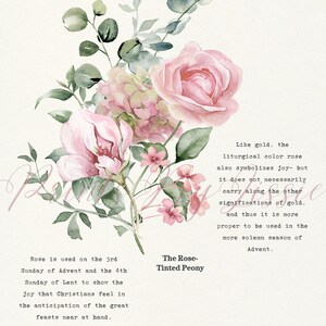 Catholic Wall Art | Catholic Gifts Liturgical Year | Floral Garden Art ...