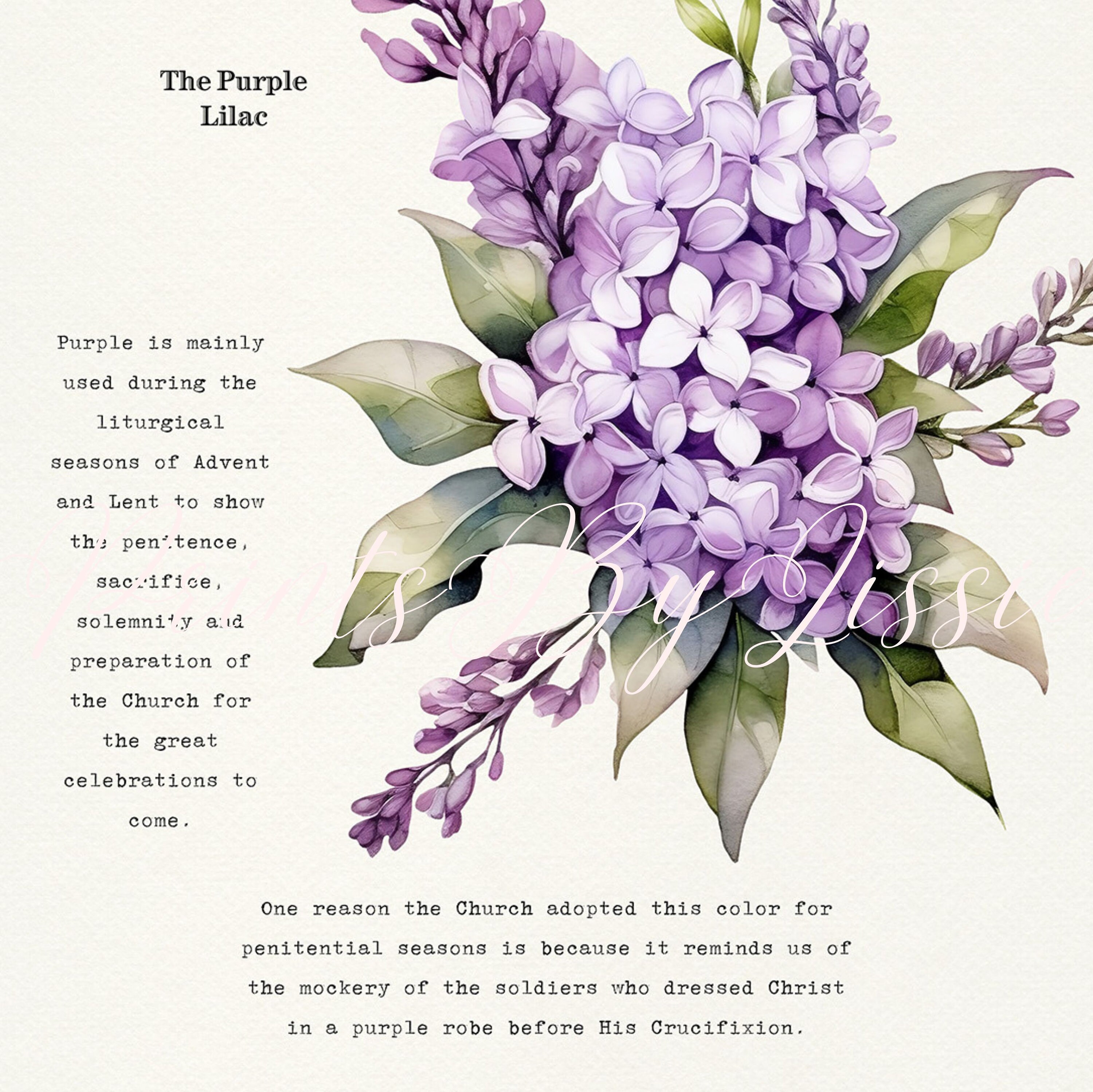 Catholic Wall Art | Catholic Gifts Liturgical Year | Floral Garden Art ...