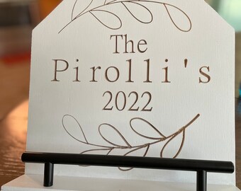 Wedding Name Stand - Etsy