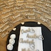 Place Cards for the Glass, Name Cards, Wooden Lettering, Table ...