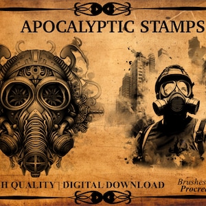 70+ Apocalyptic Procreate Stamps - Etsy