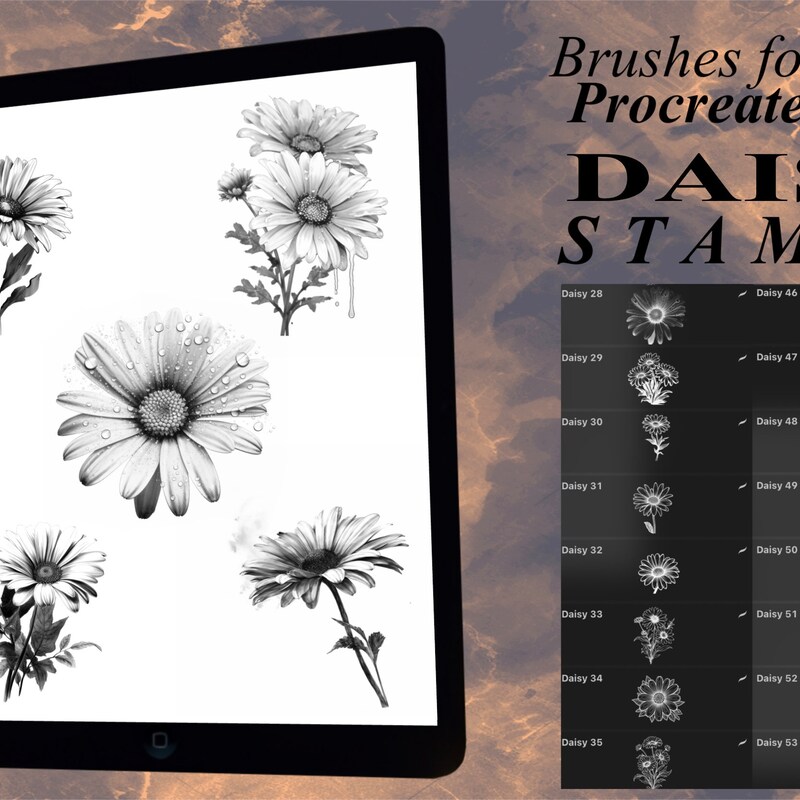 Daisy Tattoo - Etsy