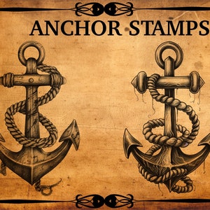 60+ Anchor Procreate Stamp Set - Etsy