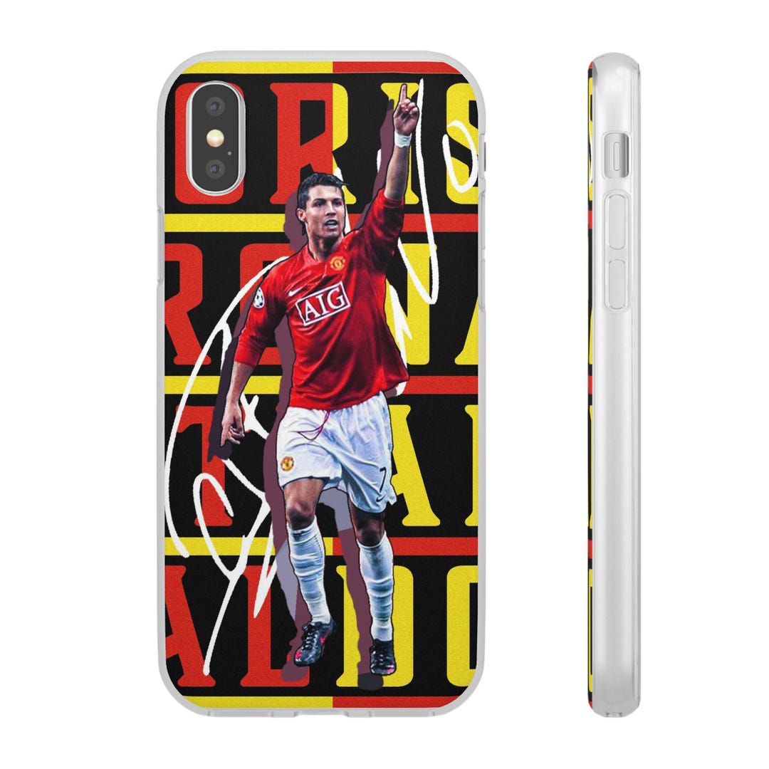 Cristiano Ronaldo Manchester United Customized iPhone Case - Etsy
