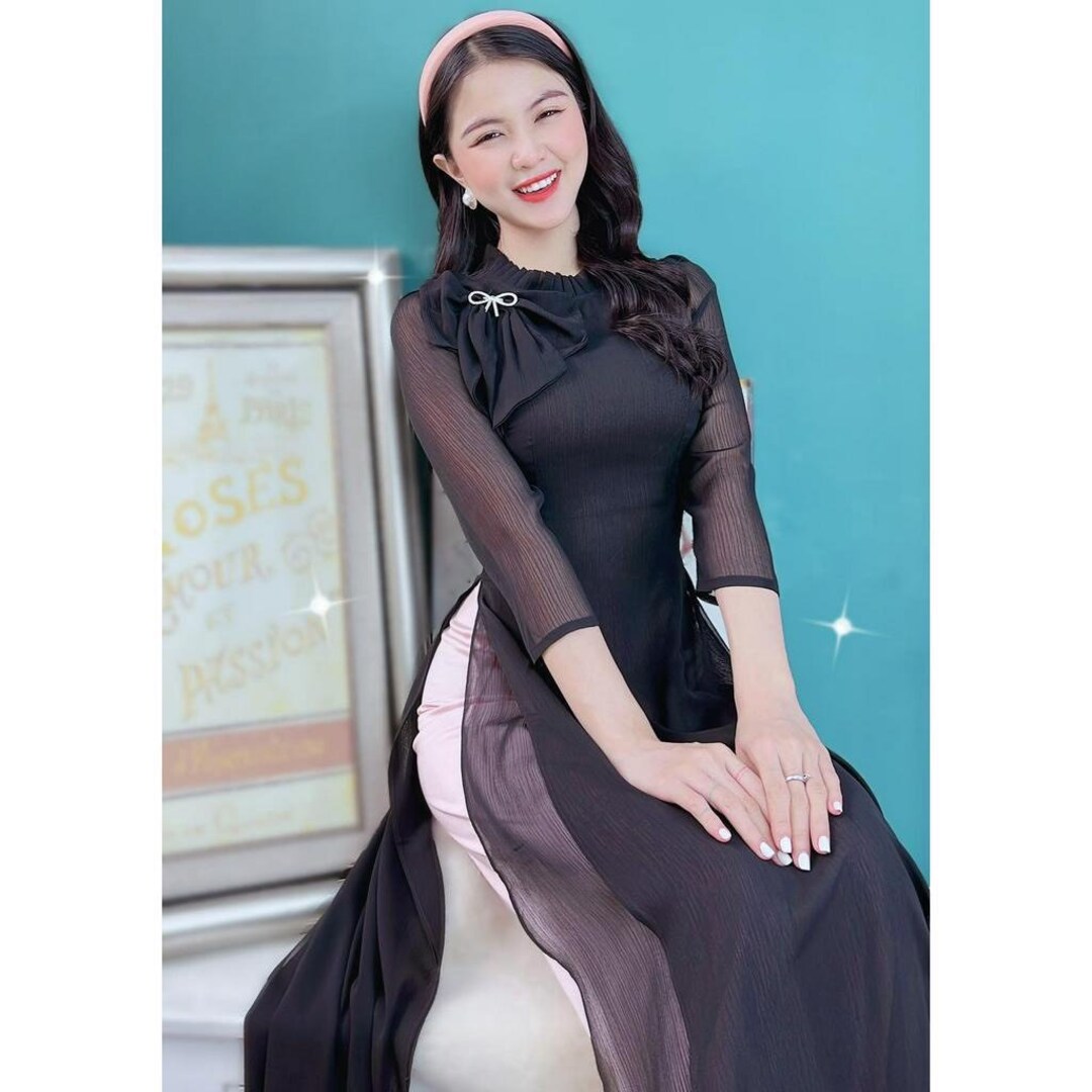 Pre Make Ao Dai Vietnamese ,Áo Dài Truyền Thống Chất,ao Dai Cach Tan ...
