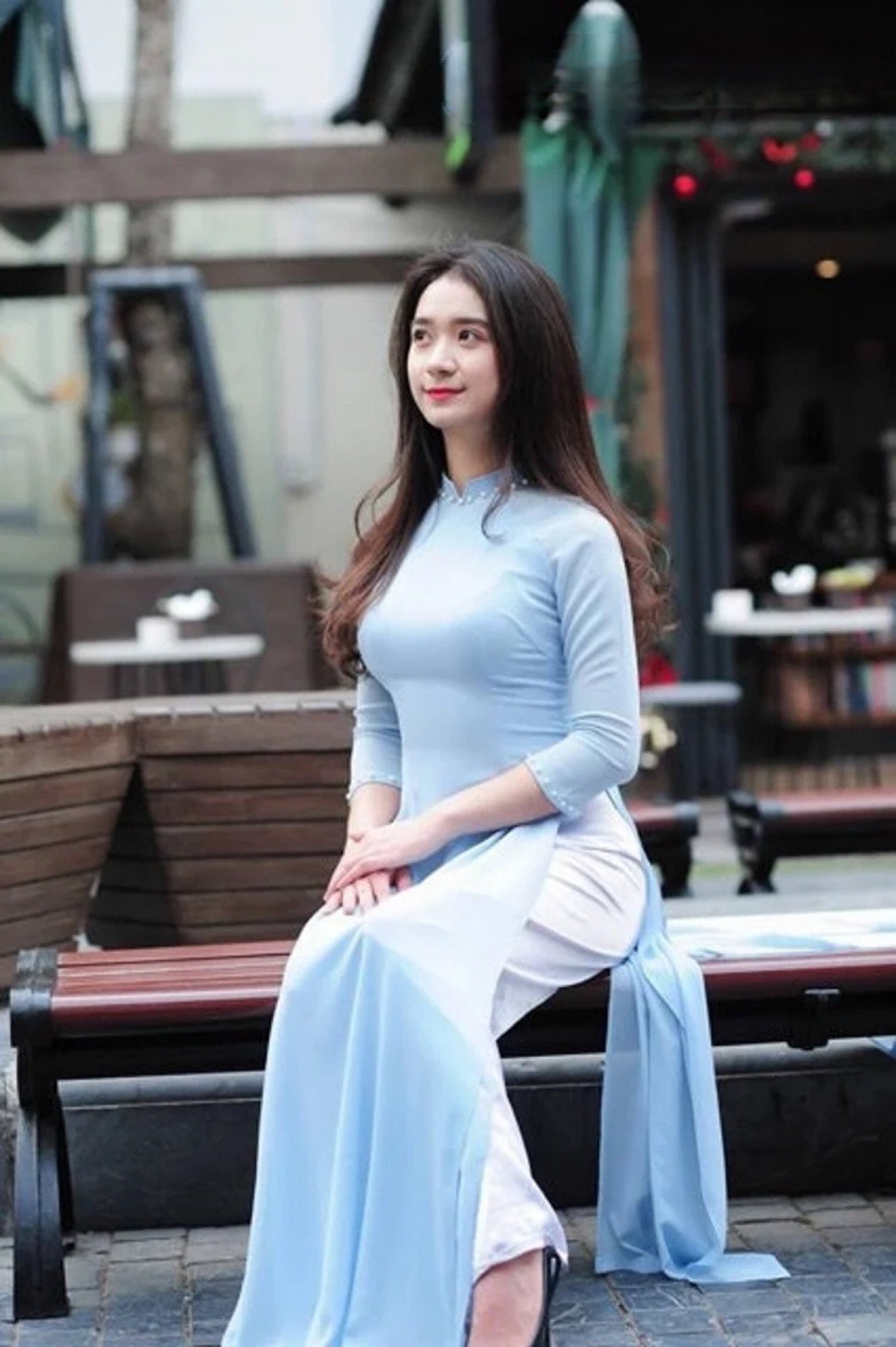 Ao Dai Vietnamese ,Áo Dài Truyền Thống Chất Lieu Cao Cap,ao Dai Cach ...