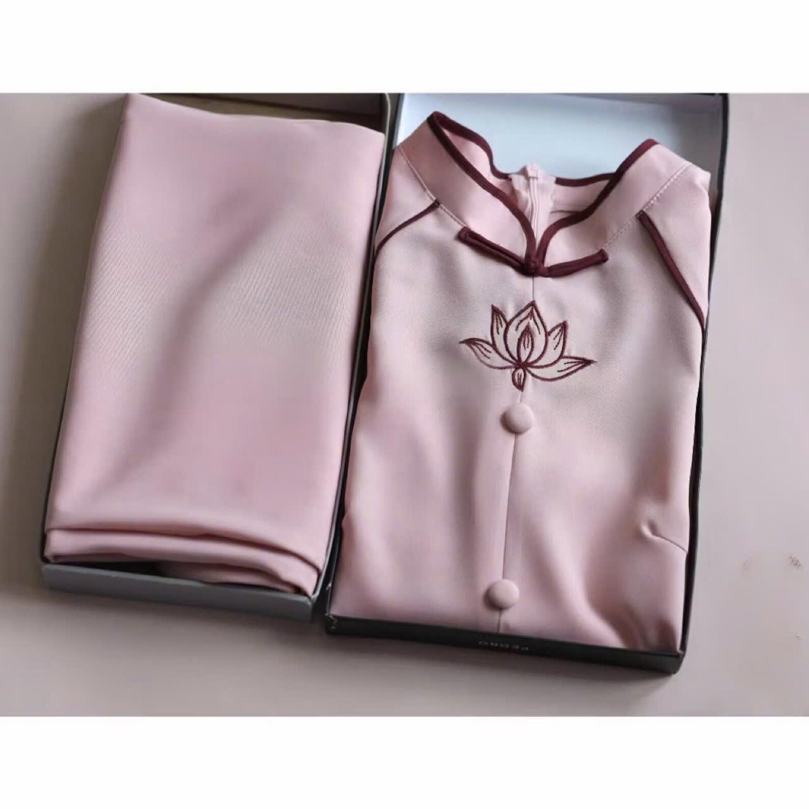 Embroidered Vietnamese Silk Ao Dai Ba Ba Set: Traditional Outfit - Etsy