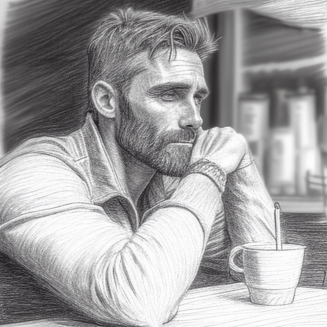 Pencil Drawing of Your Future Soulmate and Psychic Love Reading, Same ...