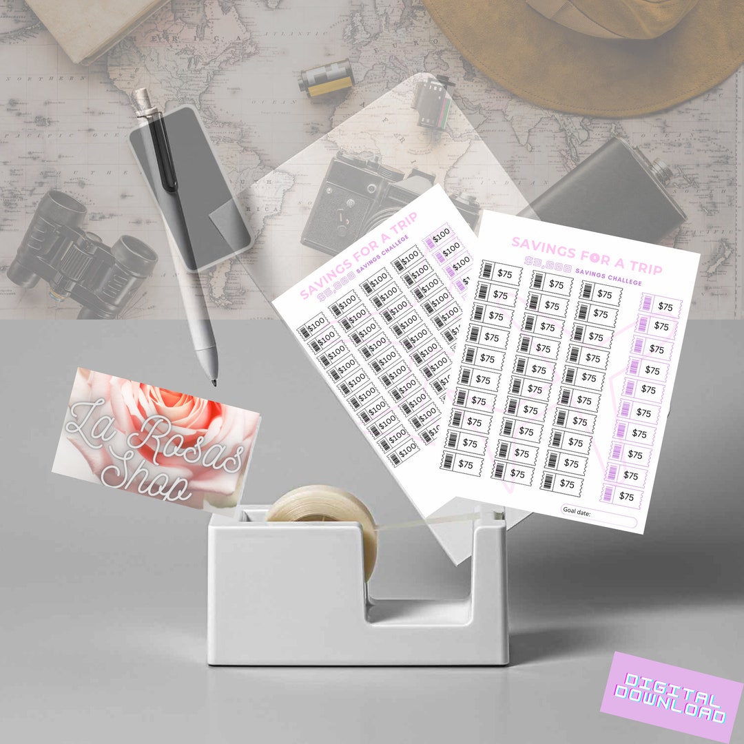 A4-A6 Saving Challenges, Print A4-A6 Saving Challenge, A4-A6 Cash ...