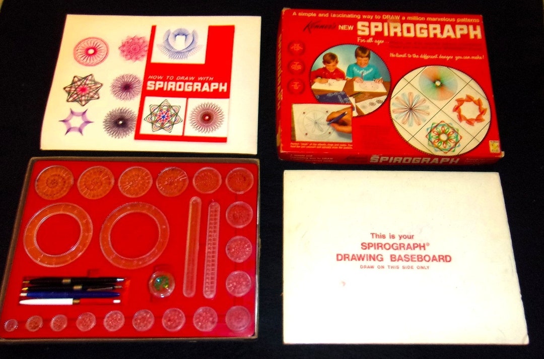 Vintage Complete 1967 Spirograph by Kenner No. 401 - Etsy