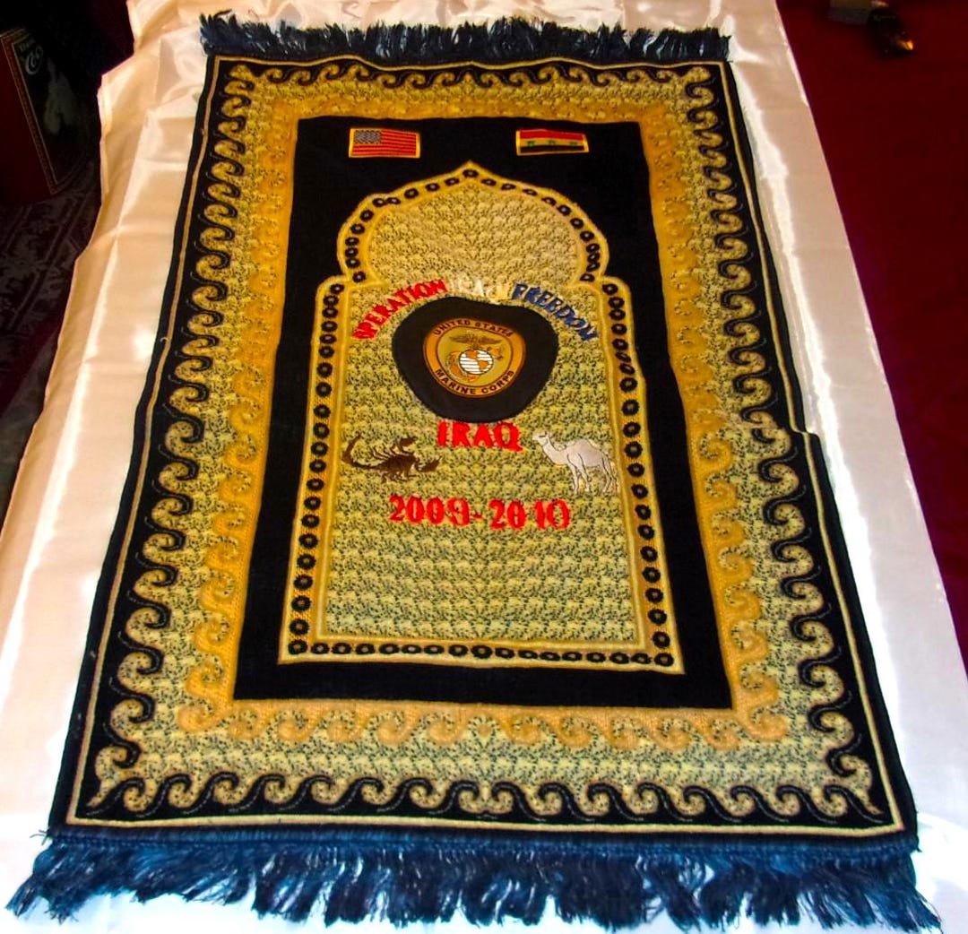 Rare! - Vintage Operation Iraqi Freedom Ornate Commemorative Rug - Etsy