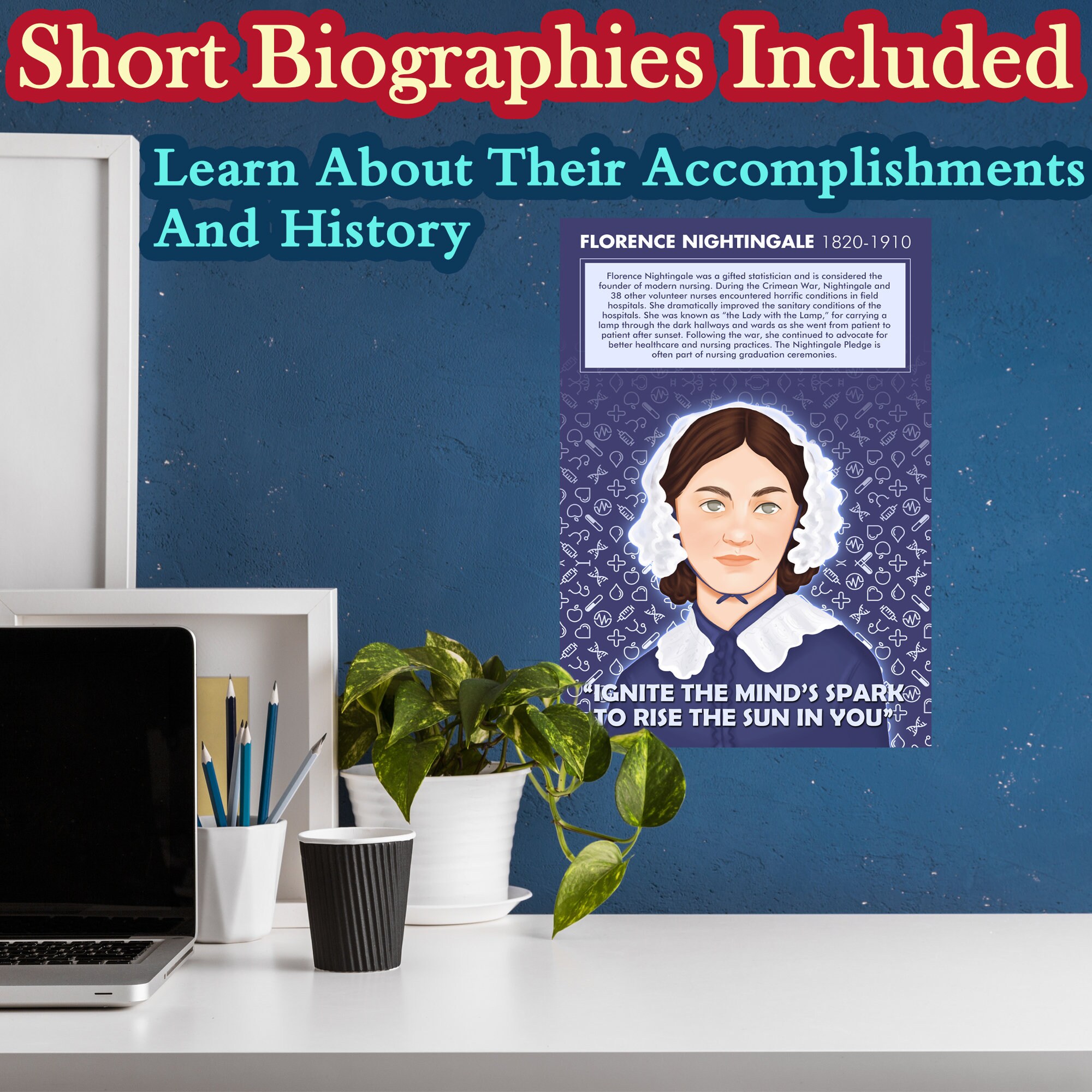 Women in Science Posters 8-pack 12 X 18 High - Etsy