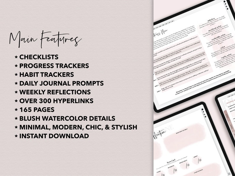 Digital Weight Loss Workbook | 12-week Guided Digital Journal ...