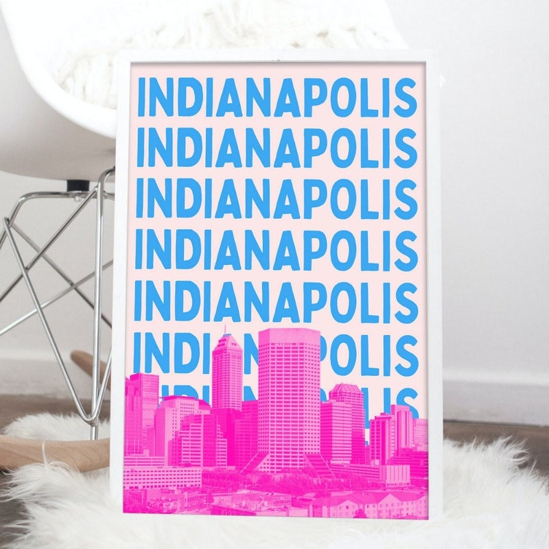 Indianapolis Art - Etsy