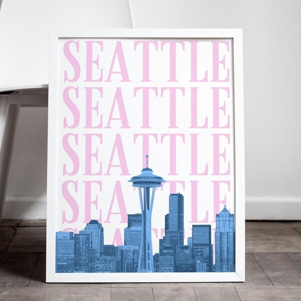 Seattle Wall Art - Etsy