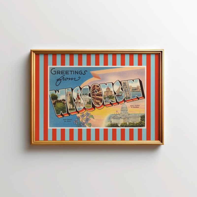 Vintage Wi Prints - Etsy