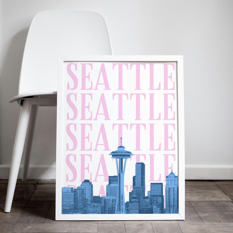 Seattle Wall Art - Etsy