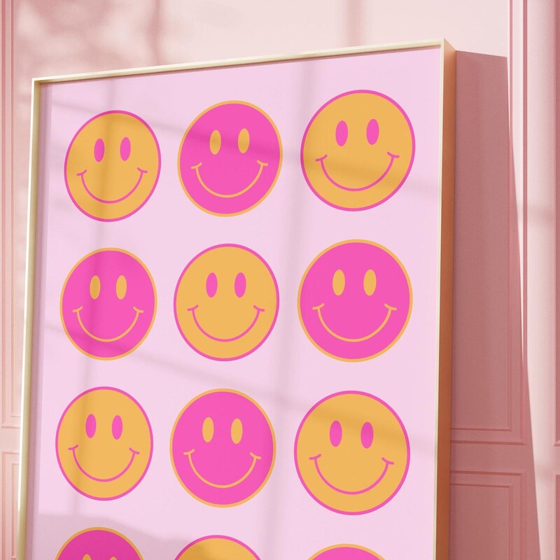 Smiley Face Decor - Etsy