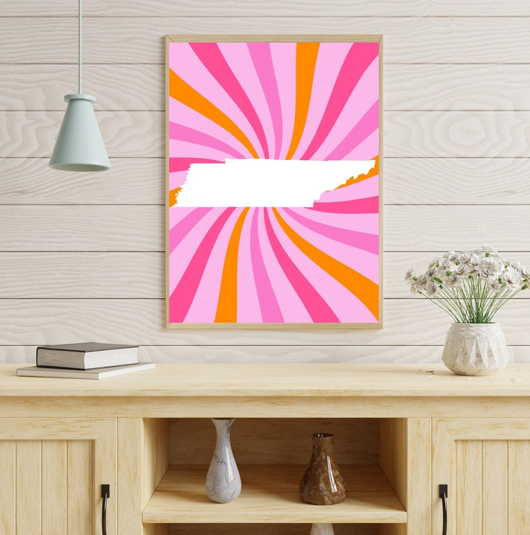 Tennessee Print Tennessee Wall Decor Knoxville Print - Etsy