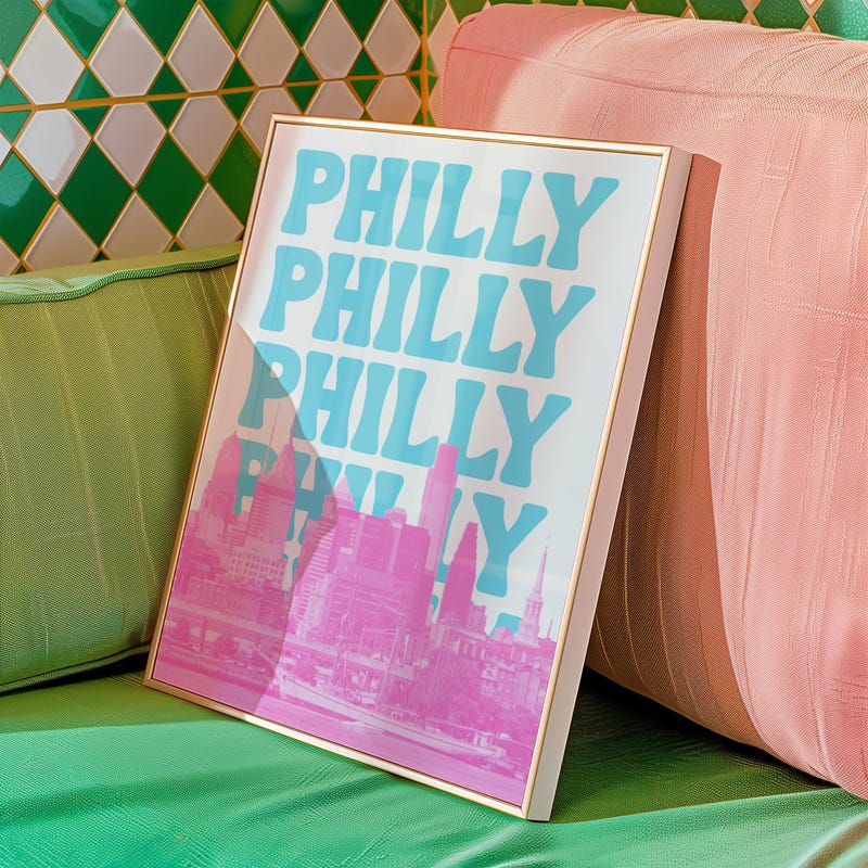 Philadelphia Skyline - Etsy