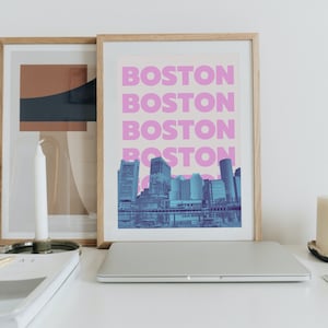 Boston Print Boston Wall Art Boston Poster Boston Art Print Boston ...